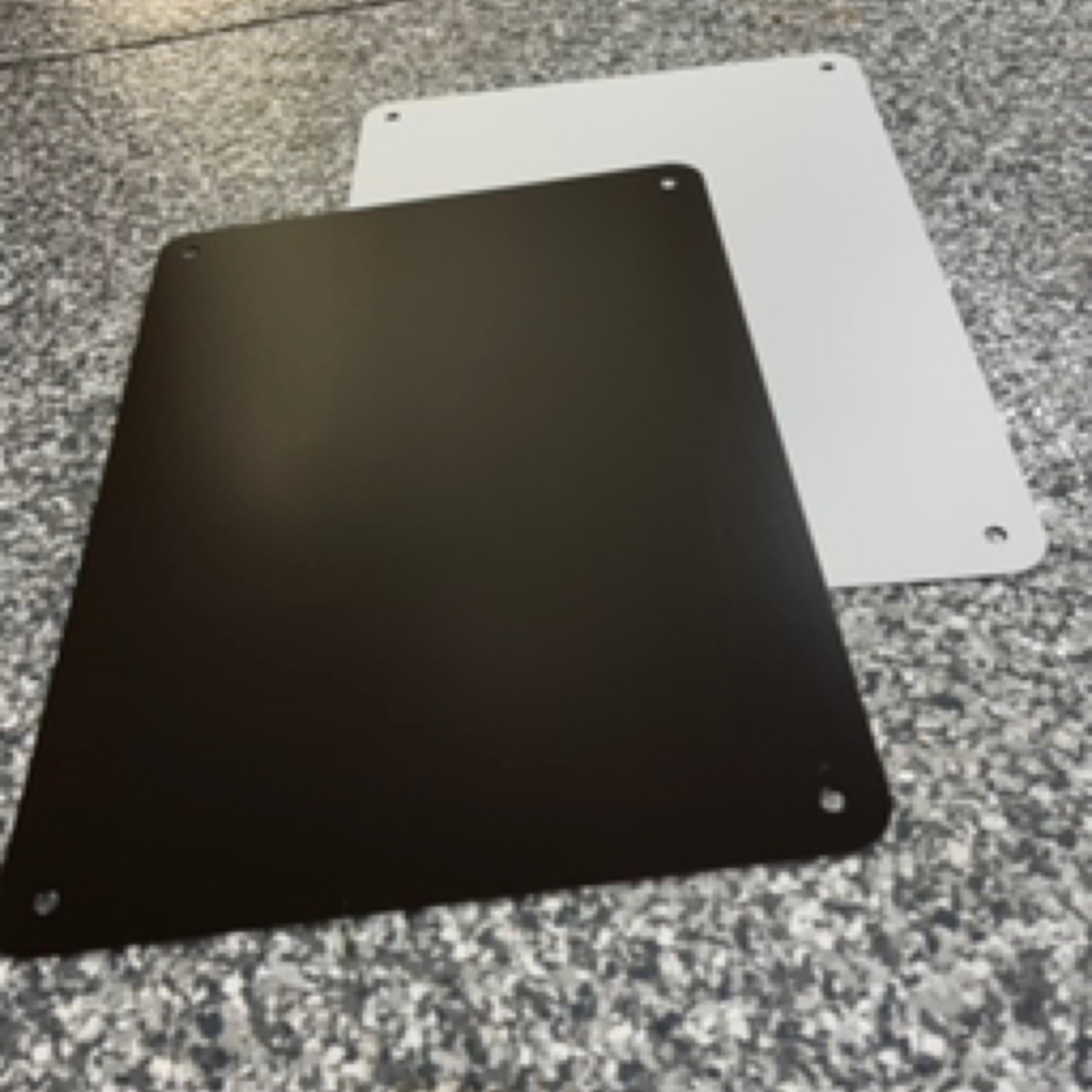 12x16 Aluminum sign blank - 1 side dark bronze 1 side ultra white | My ...